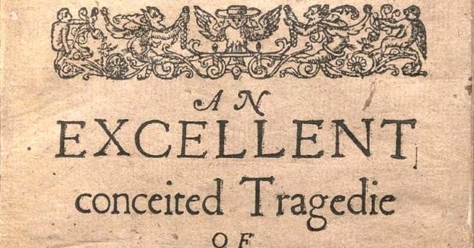 ‘Romeo and Juliet’ – “From forth the fatal loins of these two foes, a ...