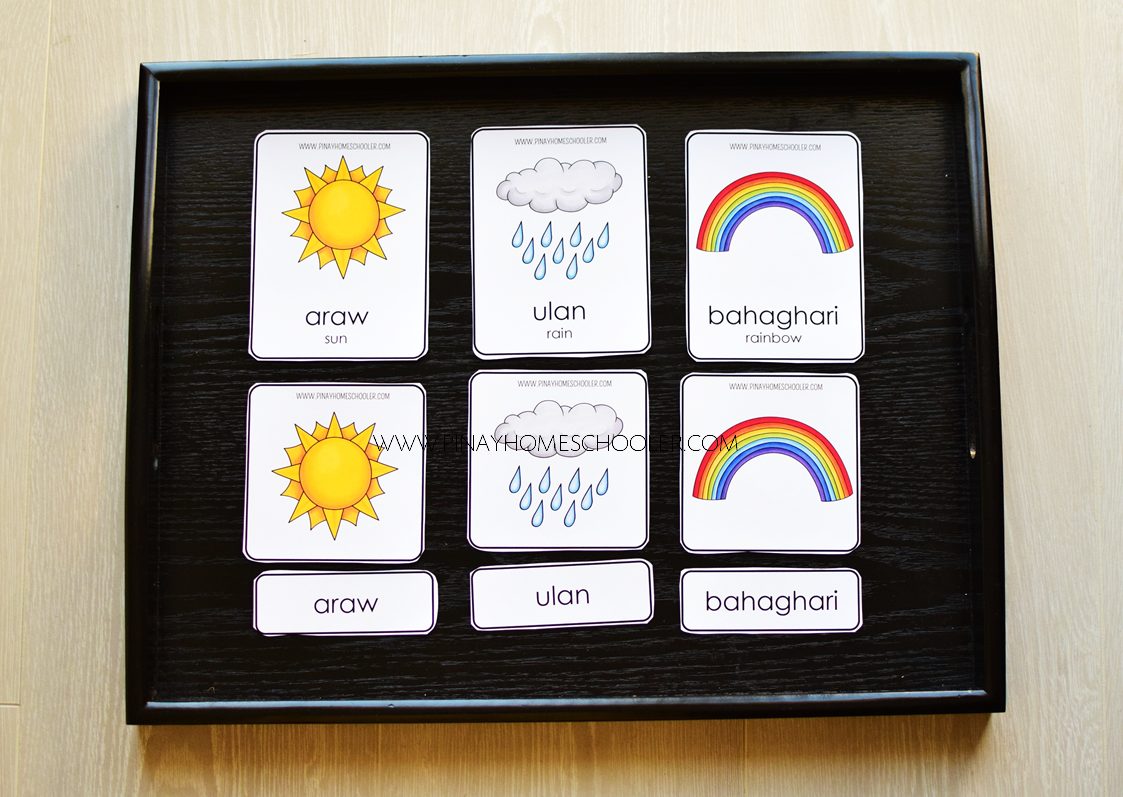 Weather Activity Trays for Kindergarten and First Graders | The Pinay ...