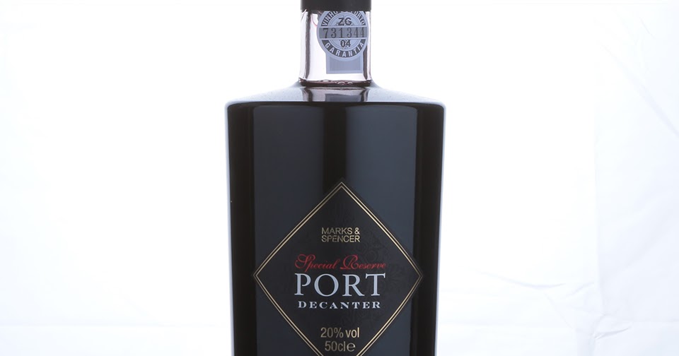 The Cambridge Wine Blogger: M&S Port Decanter 50cl 20%