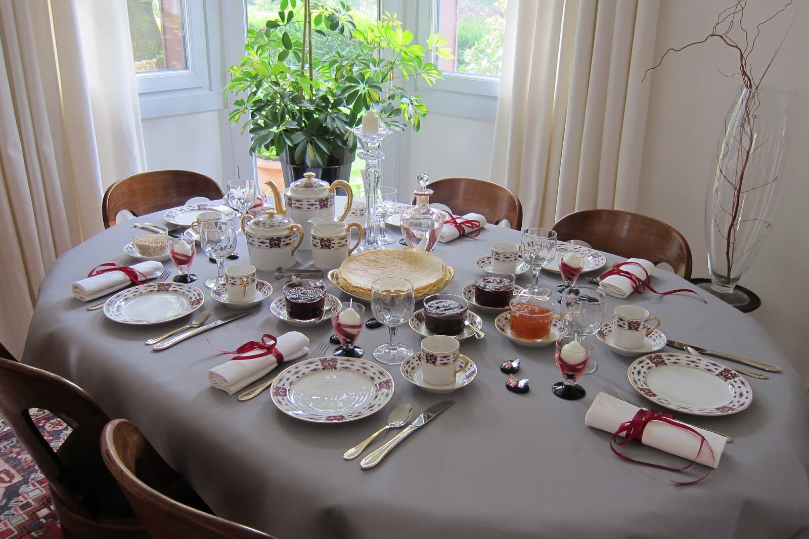 Création Baka Lila: Décoration Table Crêpes Party