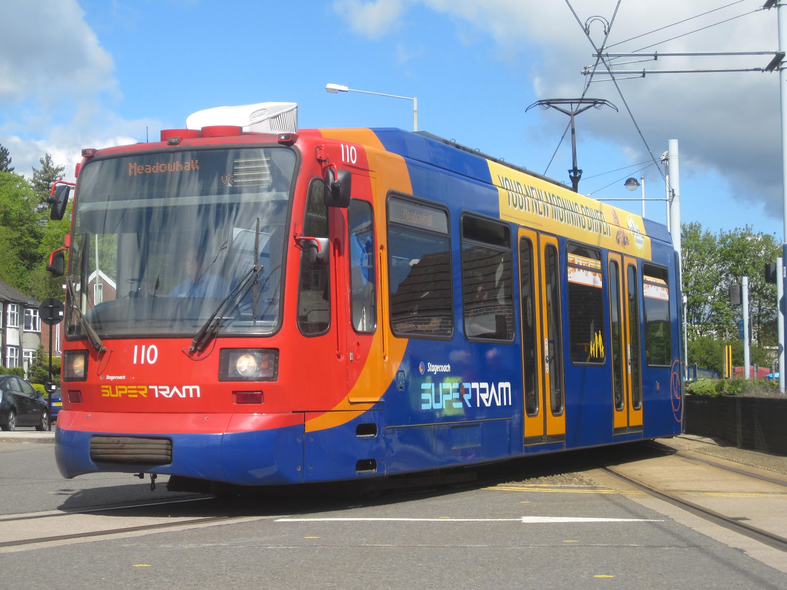 YT03AYF Bus Blog: Tram Train Gets The Green...