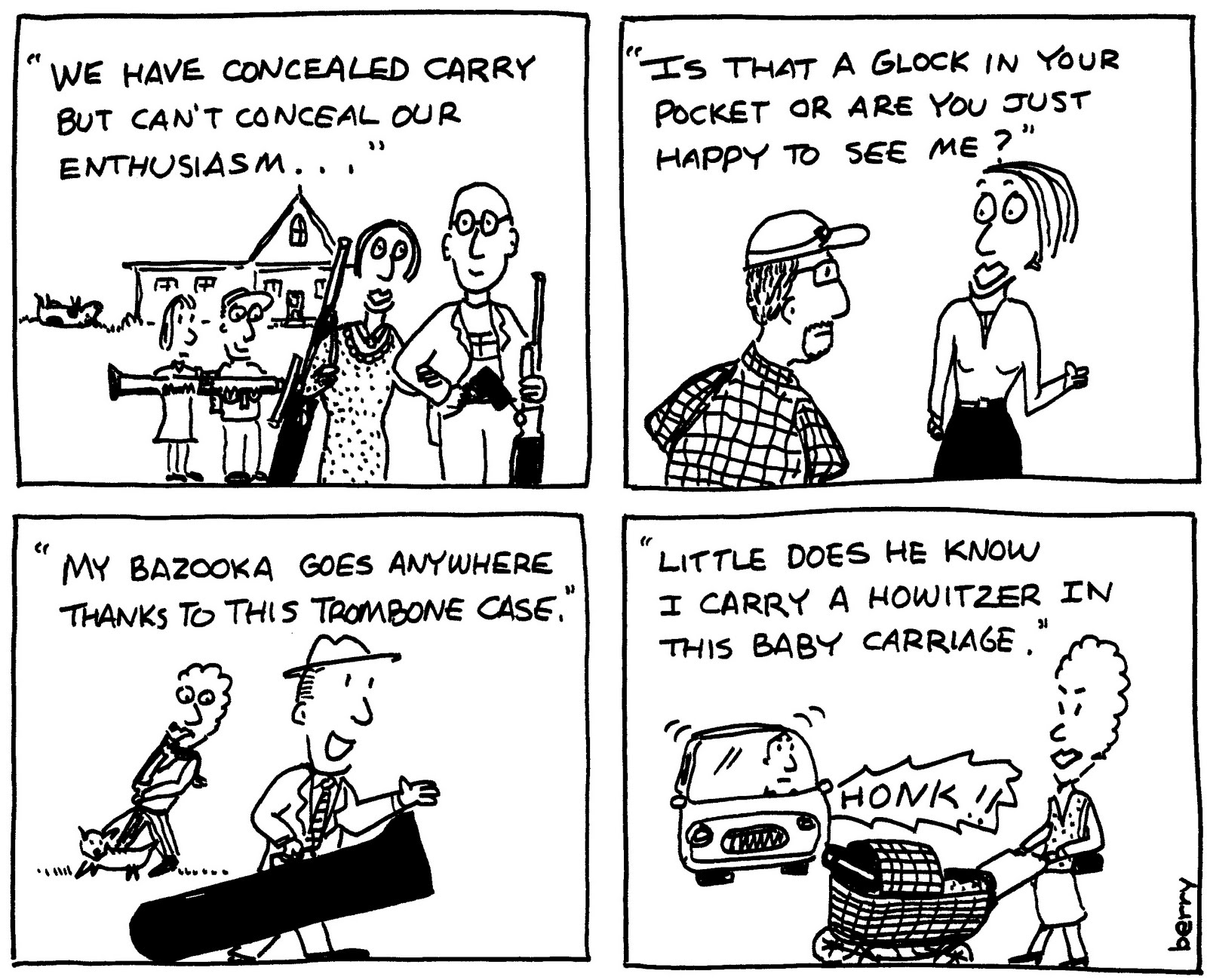 berry cartoons: concealed carry cartoon