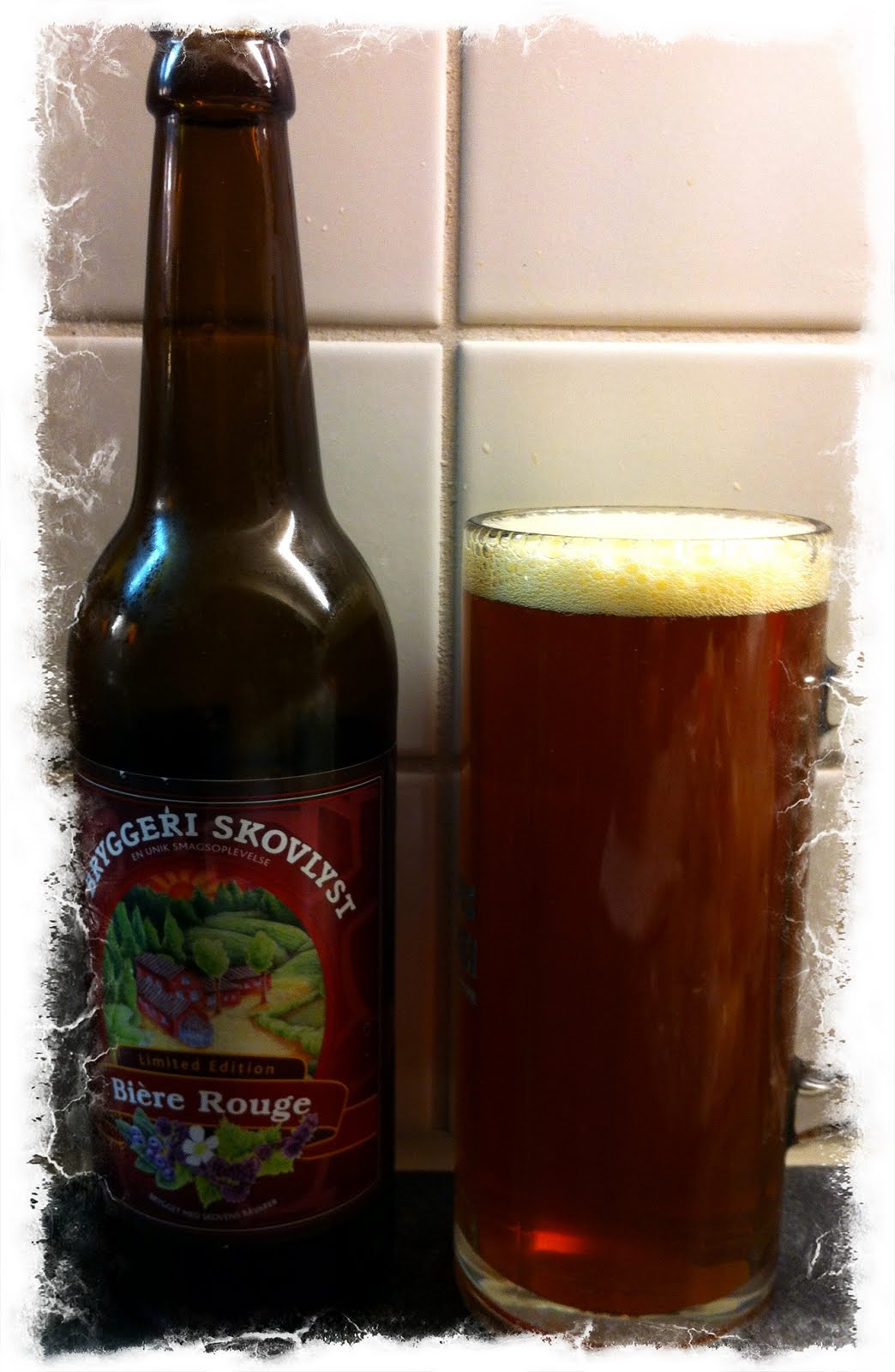 evil beer laug: Biere Rouge