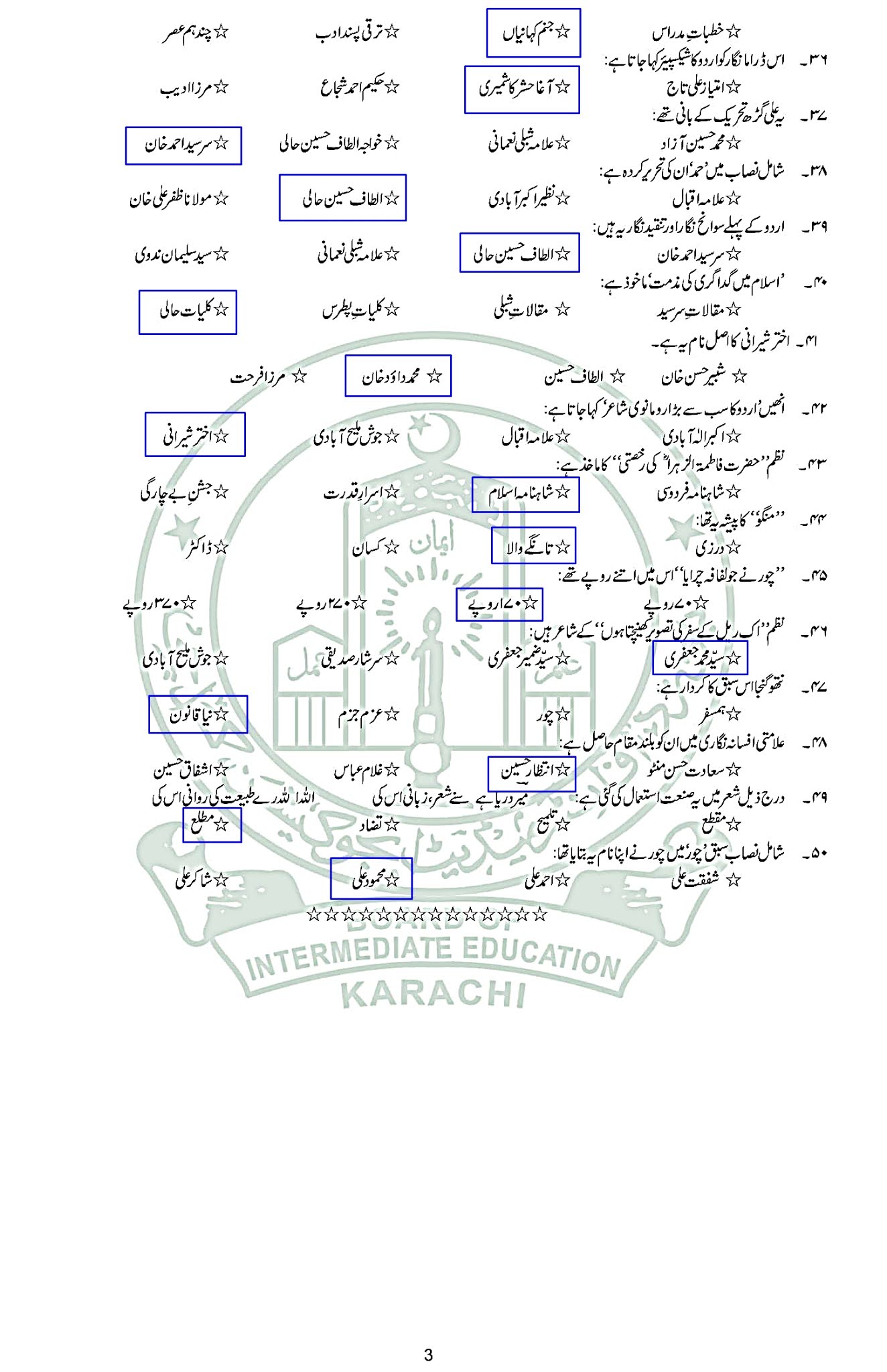 Education Is The Key To Success: Urdu (Compulsory)- Paper II - For ...