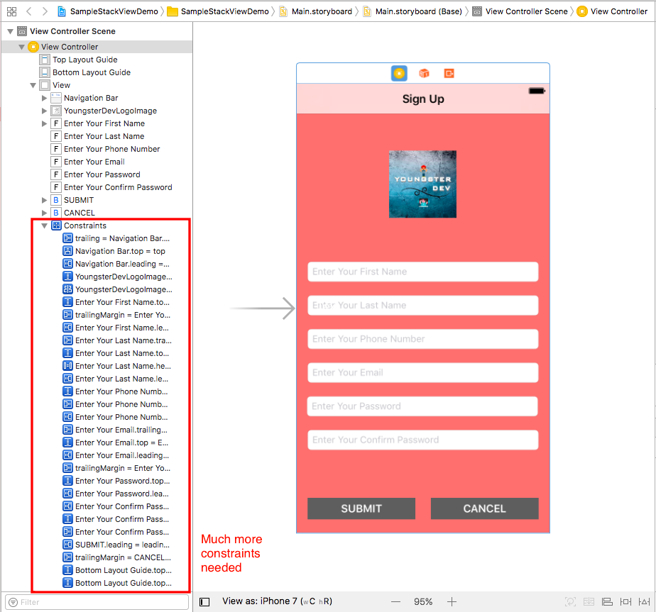 Quick Guide for iOS Development (Objective-C & Swift): AUTO LAYOUT in ... Quick Guide for iOS Development (Objective-C & Swift): AUTO LAYOUT in ...