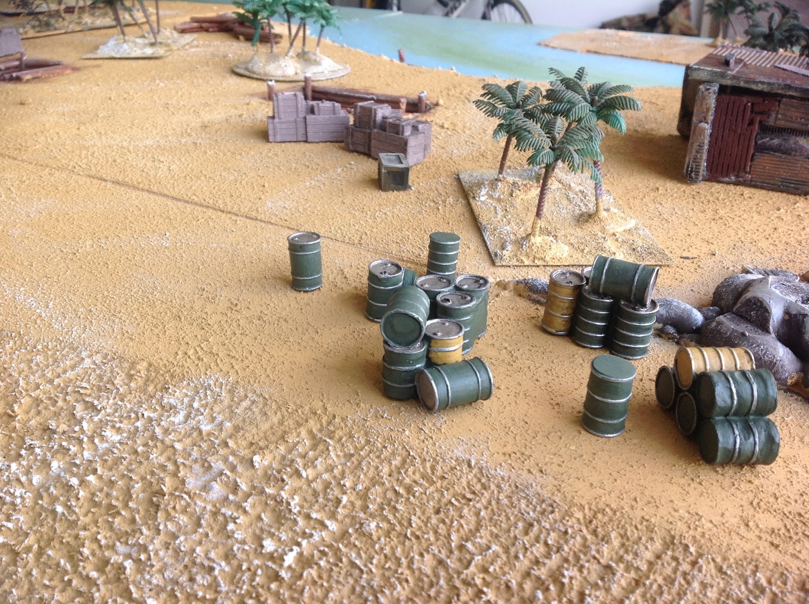 Band of Wargame Brothers: Bolt Action- Pacific Terrain- Stage 1