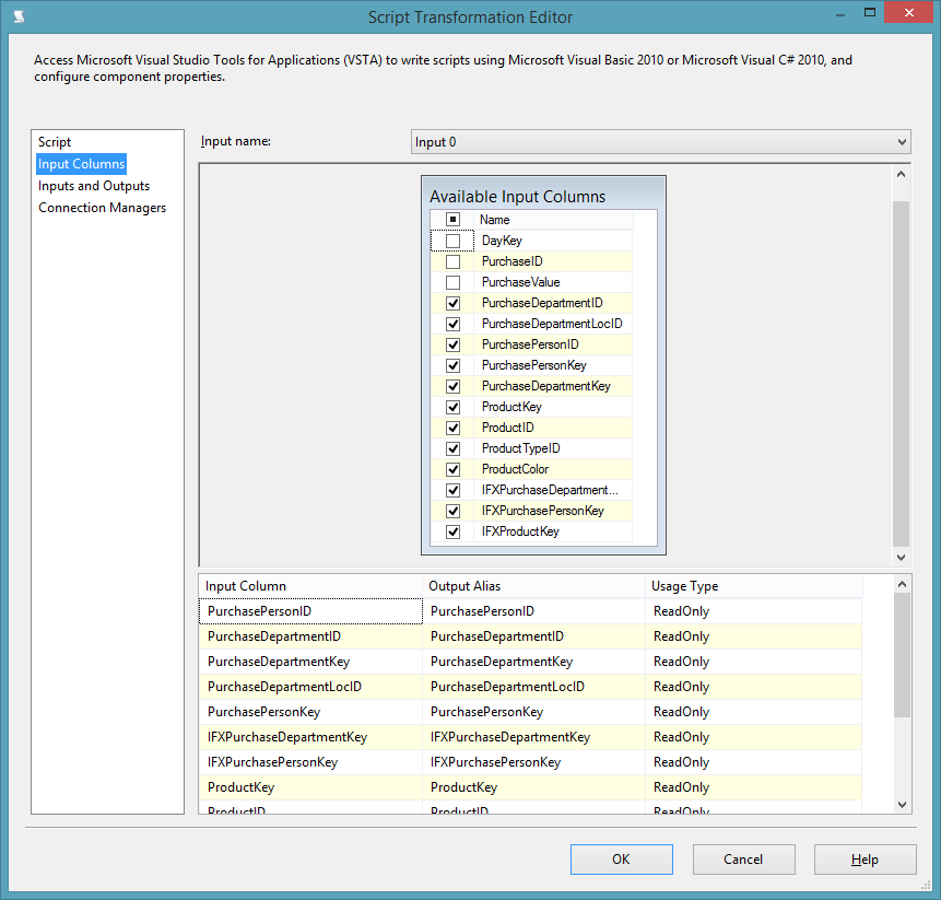 Dennis and Jim's Data Engineering Blog: A Script Component Solution for ...