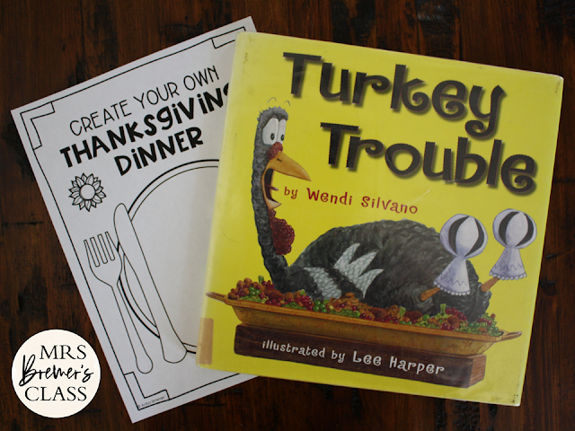 Turkey Trouble | Book Activities and Craftivity | Mrs. Bremer's Class