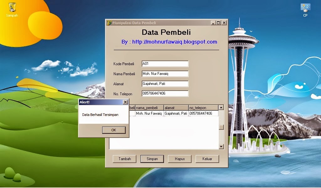 Membuat CRUD Sederhana dengan Borland Delphi 7 dan MySQL | YukCoding