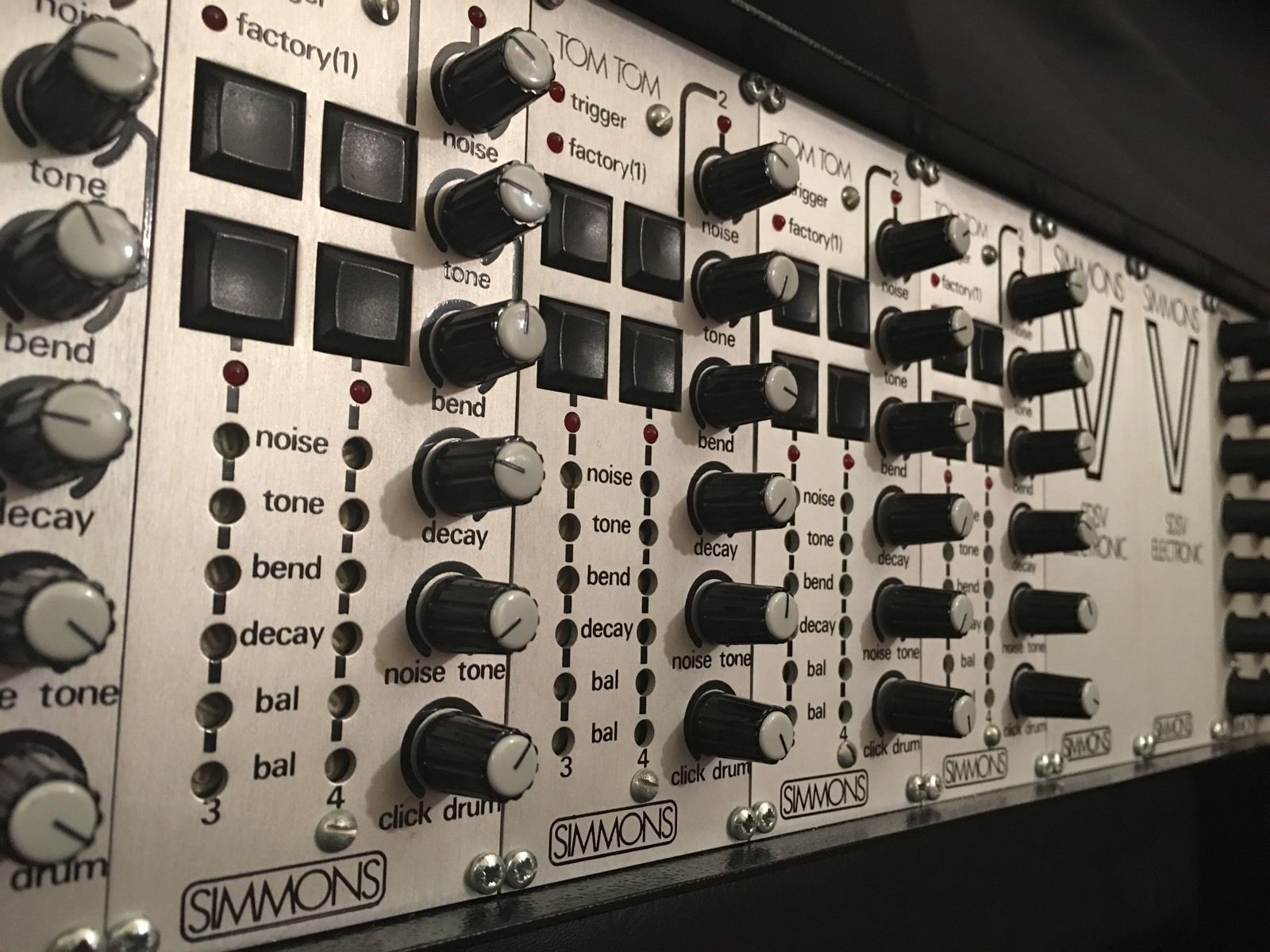 MATRIXSYNTH: Simmons SDSV Electronic Drum Synthesizer