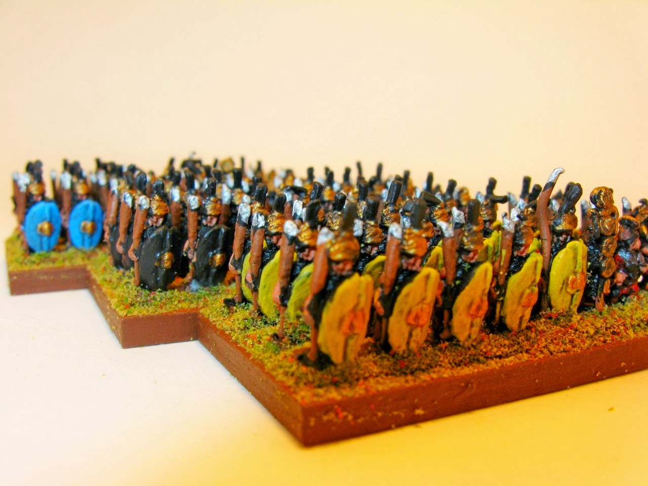 Palouse Wargaming Journal: Roman Heavy Infantry in 6mm
