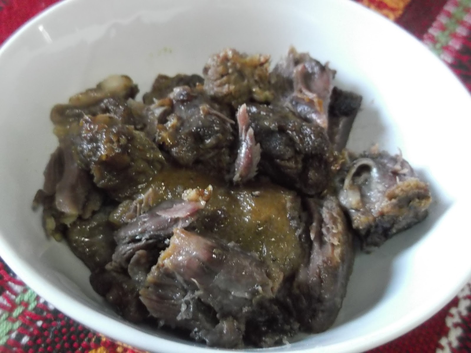 Hellena ...din bucataria mea...: Sloi de oaie