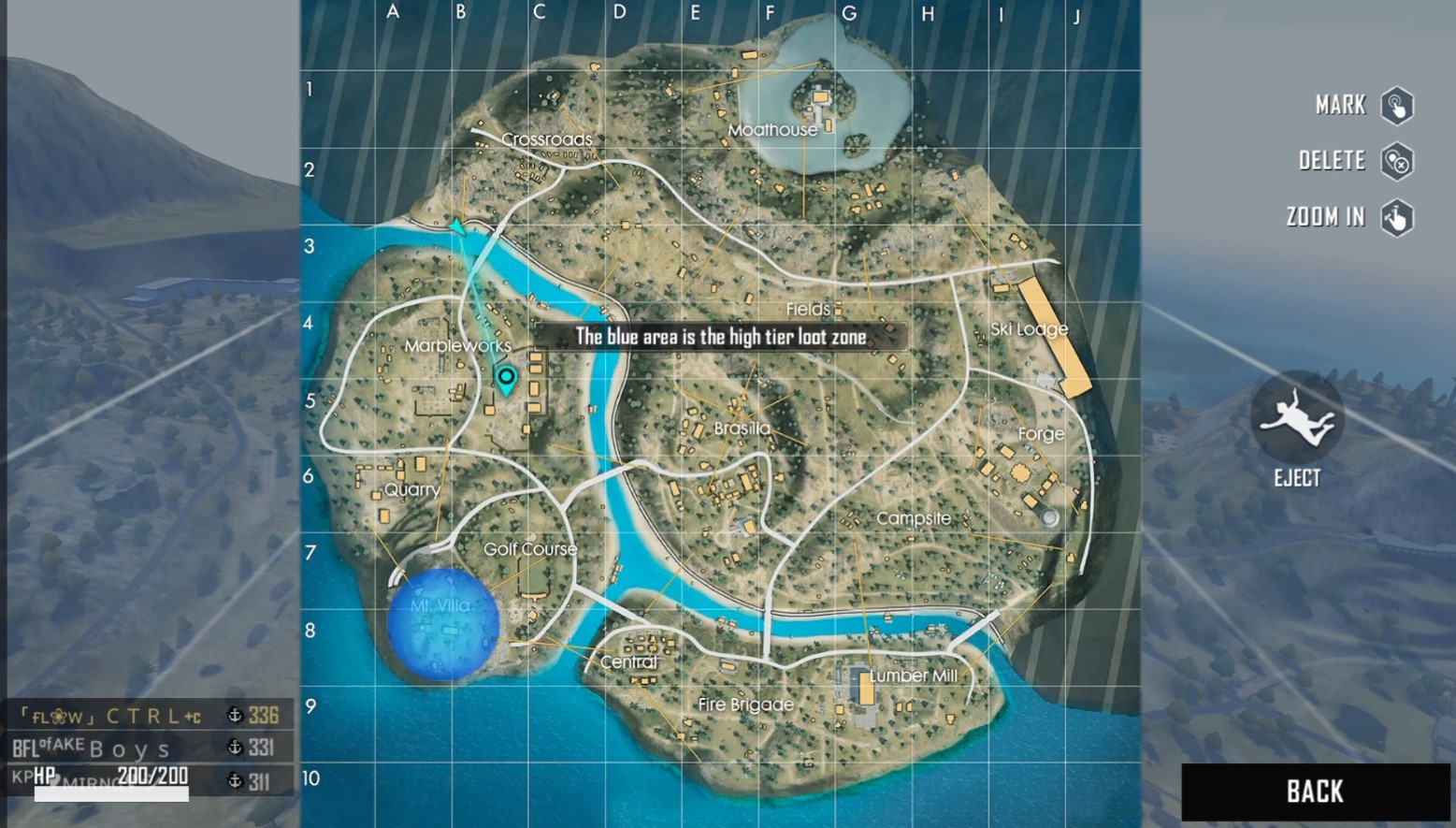 Lokasi Peta Harta Karun Hari Ke 18 Map Purgatory Ff