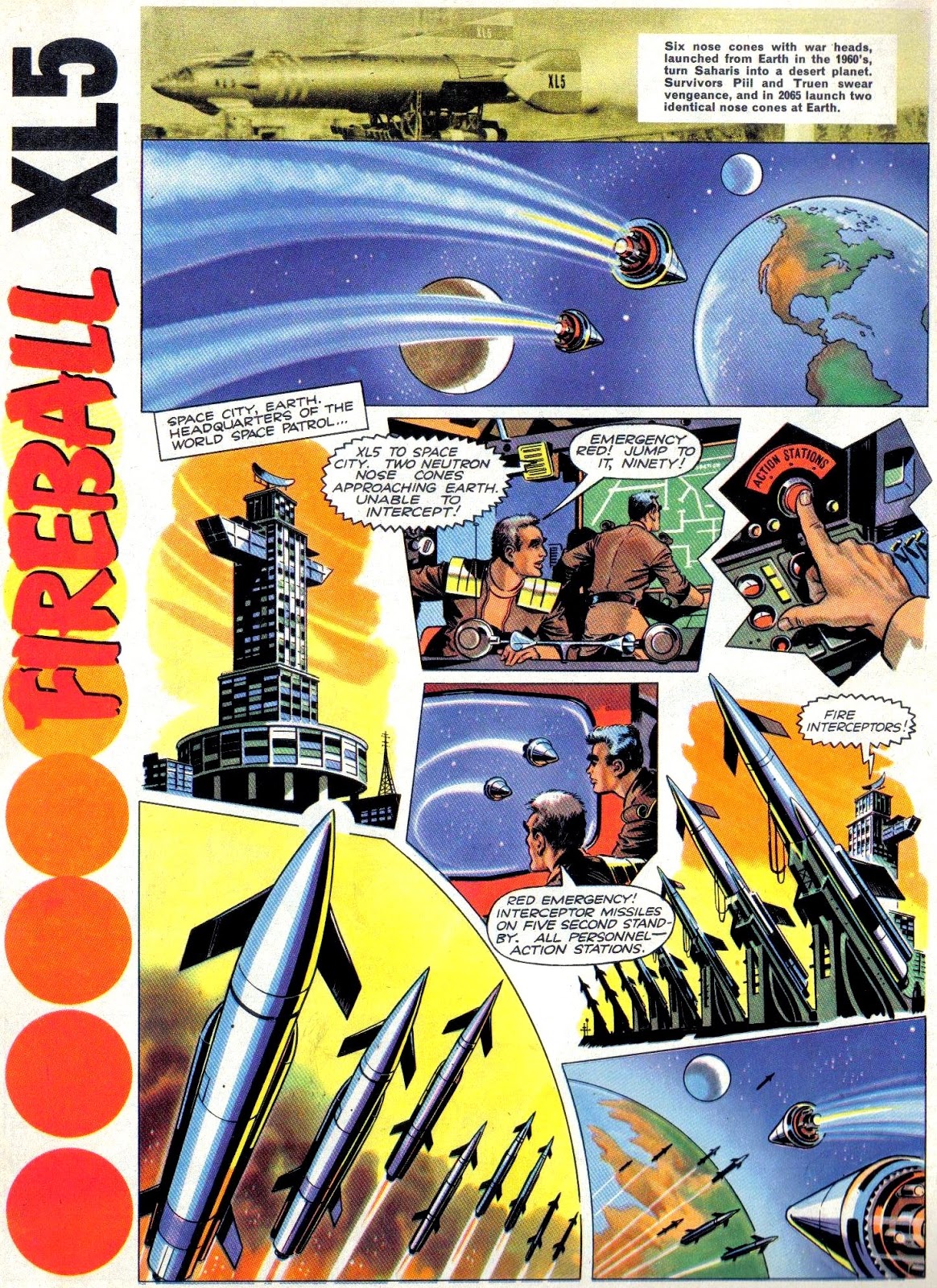 CRIVENS! COMICS & STUFF: PART TWO OF MIKE NOBLE'S FIRST FIREBALL XL5 ... CRIVENS! COMICS & STUFF: PART TWO OF MIKE NOBLE'S FIRST FIREBALL XL5 ...