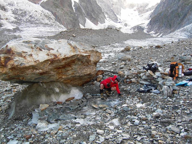 RobyUltra: Punta Baretti (4006 mt) Monte Brouillard (4068 mt) 11-07-2009