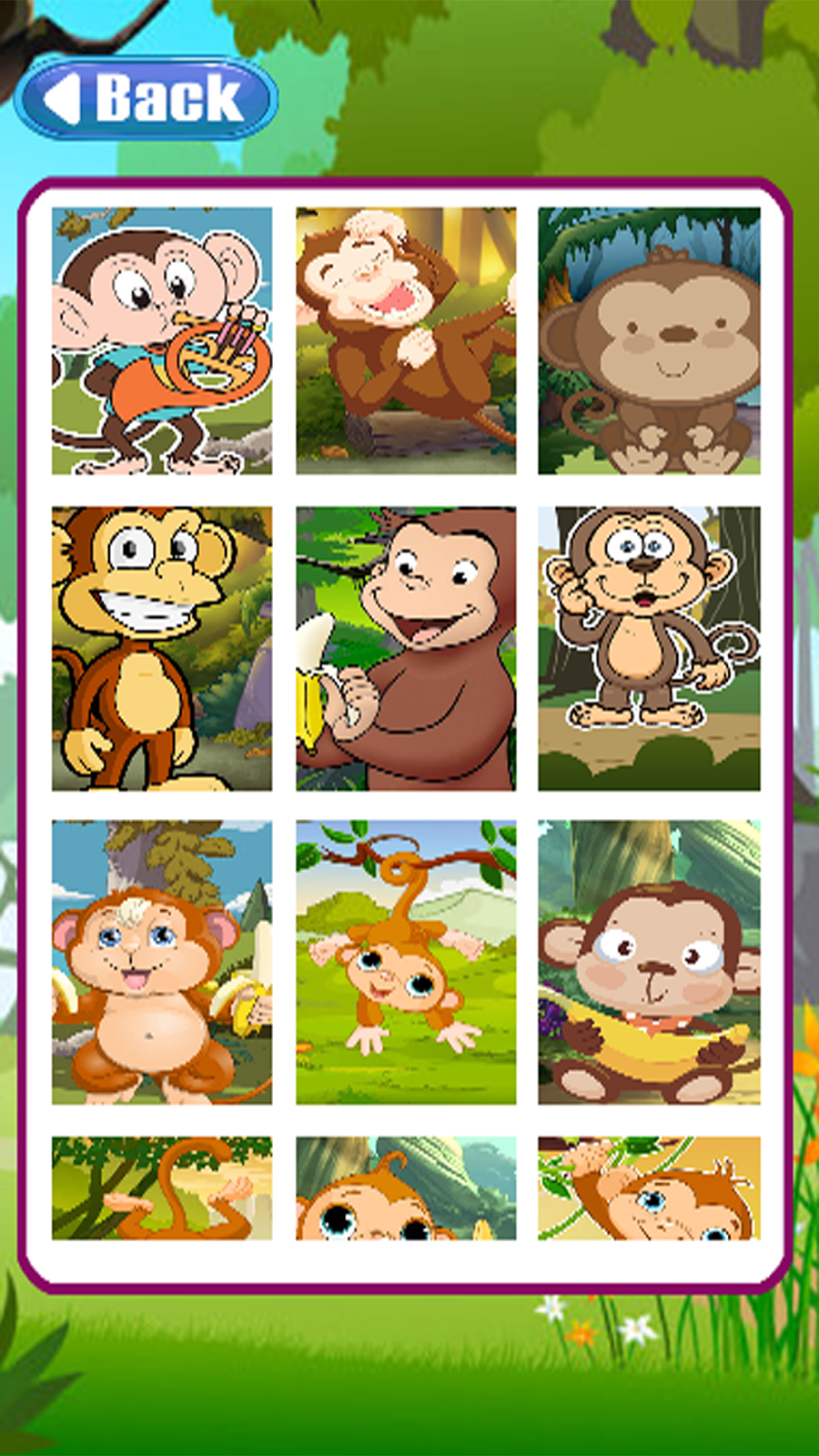 Amazing Animal Jigsaw Monkey Games Free