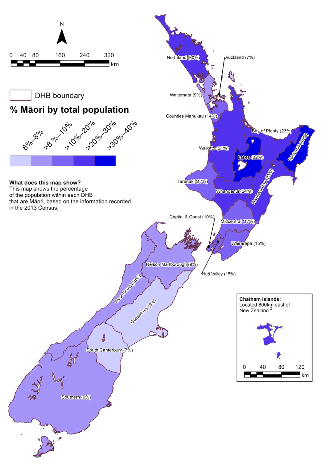 Map: Most Maori Parts of New Zealand - Caligula's Horse