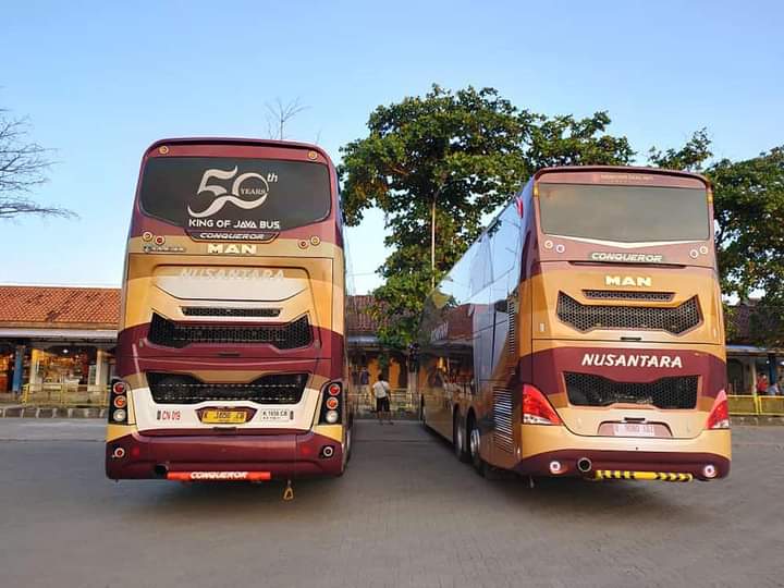 Bus MAN R37 dan RR4 Terbaru PO Nusantara