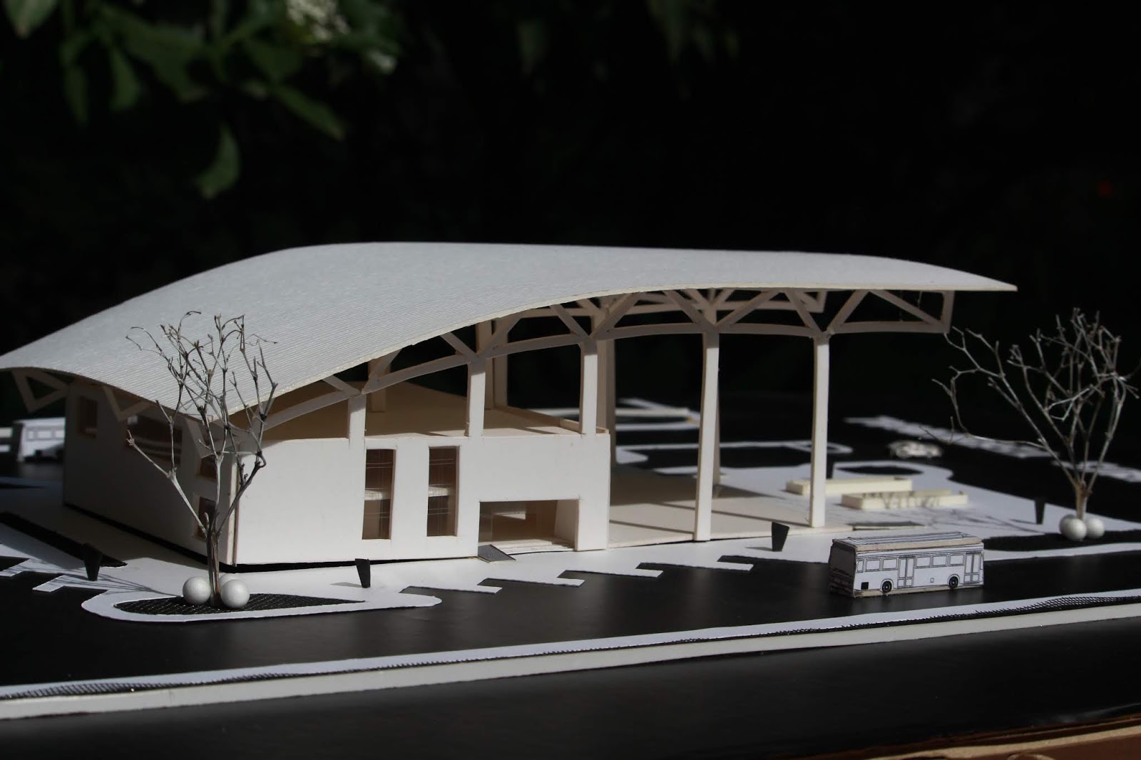 Design of a ‘BUS TERMINAL’