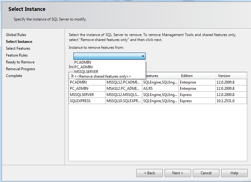 CARA UNINSTALL SQL SERVER 2014 HOW TO UNINSTALL SQL 2014 ~ langsungkoding