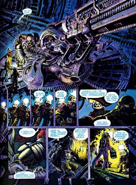 BEACH BUM COMICS : IN SPACE, NO ONE CAN HEAR YOU SCREAM -- ALIEN THE ...