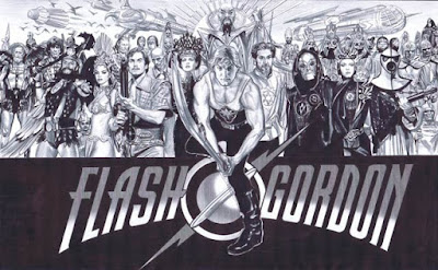 The Dork Review: Rob's Room: Flash Gordon - 35th Anniversary Artwork by ...