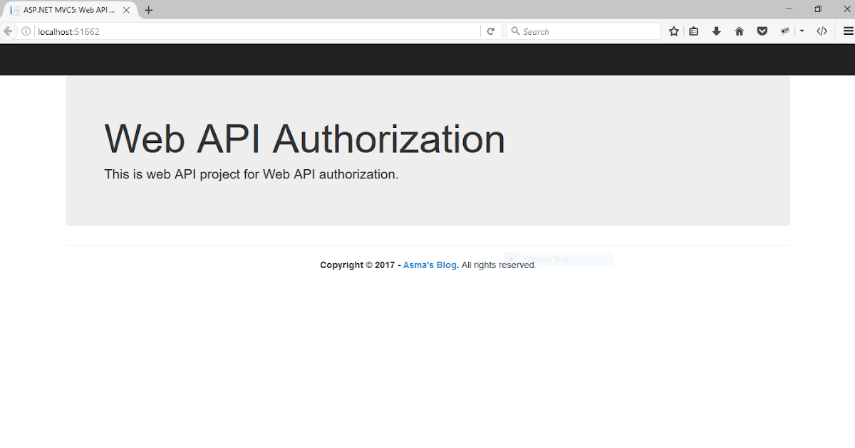 Aspnet Mvc Rest Web Api Basic Authorization Using Nuget Library Asmas Blog