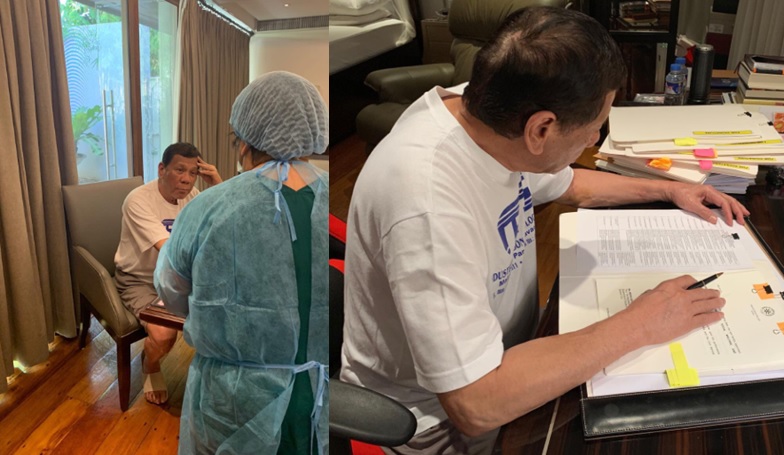 President Rodrigo Duterte celebrates 75th birthday