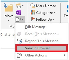 How to Open Outlook Emails in a Web Browser? | Webslesson
