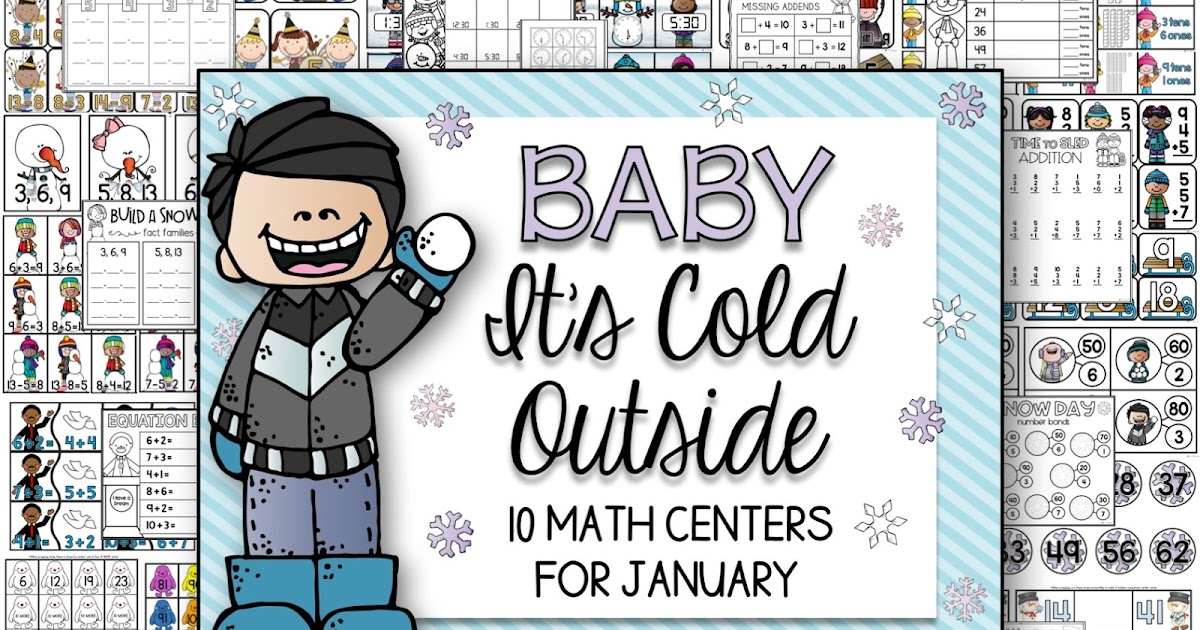 School Is a Happy Place: Baby It's Cold Outside: Centers for January ...