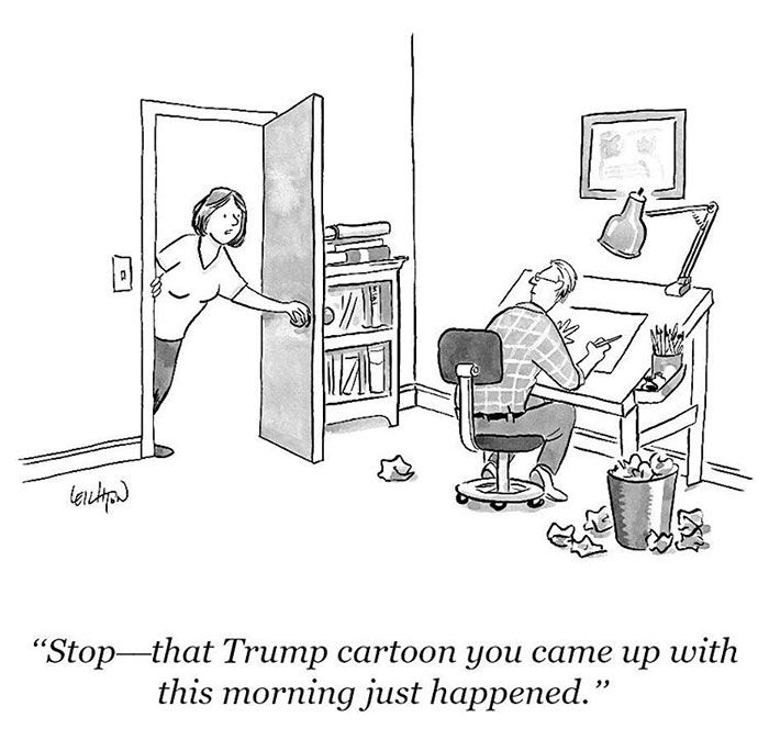 Blue Gal: The New Yorker Cashes In On Scaramucci