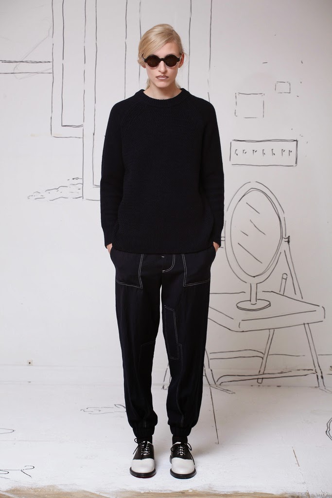 crunchylipstick: FALL 2014 READY-TO-WEAR Band of Outsiders (via style.com)