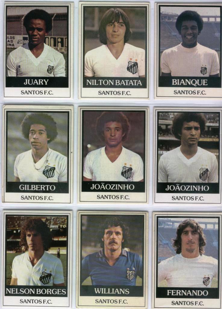 Camisas & Jogos: Futebol Cards- Santos