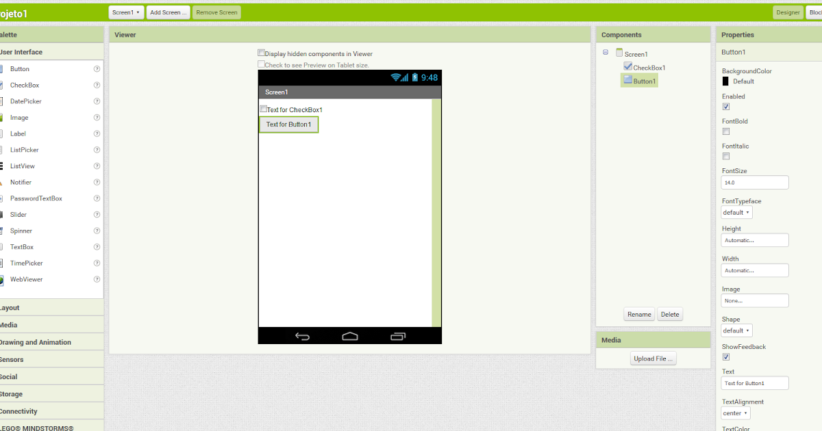 MIT App Inventor Part 1