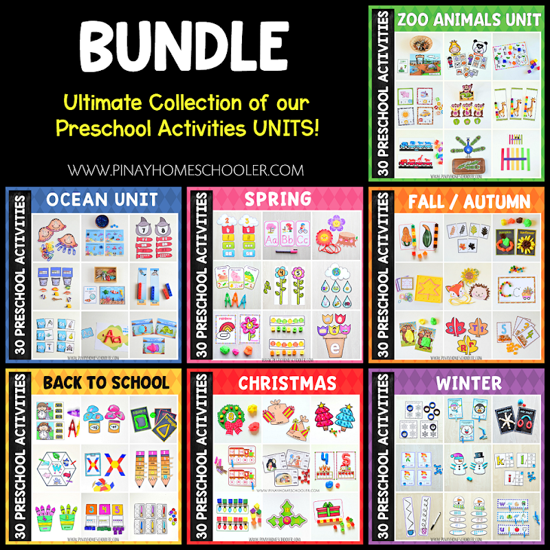 Winter Preschool and Kindergarten Printable Pack | The Pinay Homeschooler