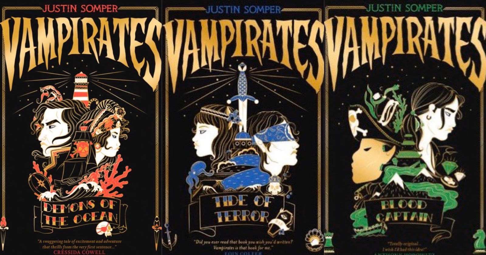 Empire of Books: Re-vamped Vampirates Series Covers!