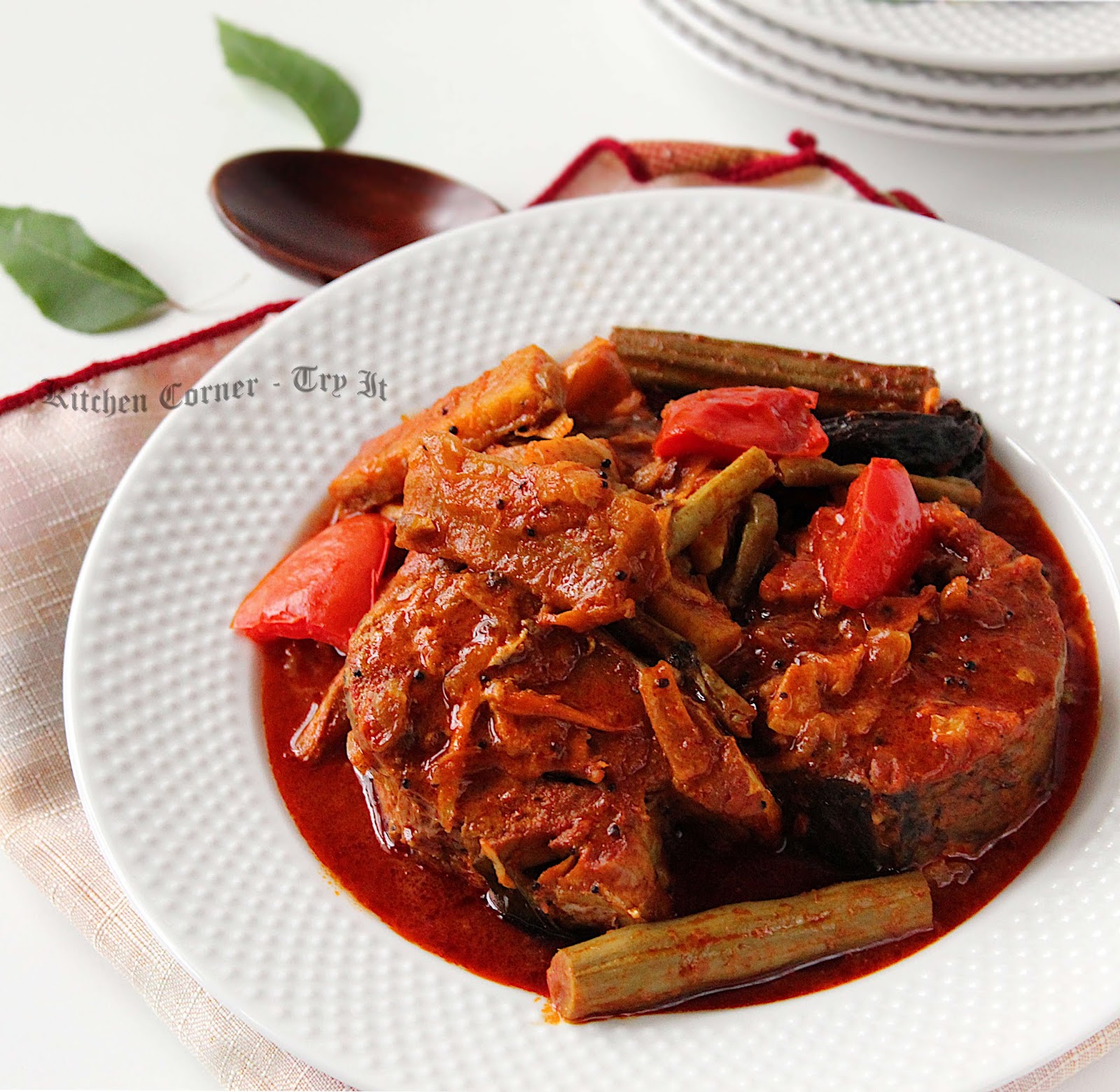 Zesty Fish Curry With Vegetables- Thirutha Fish Curry