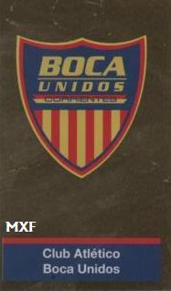 Figuritas de Fútbol: Escudo Boca Unidos