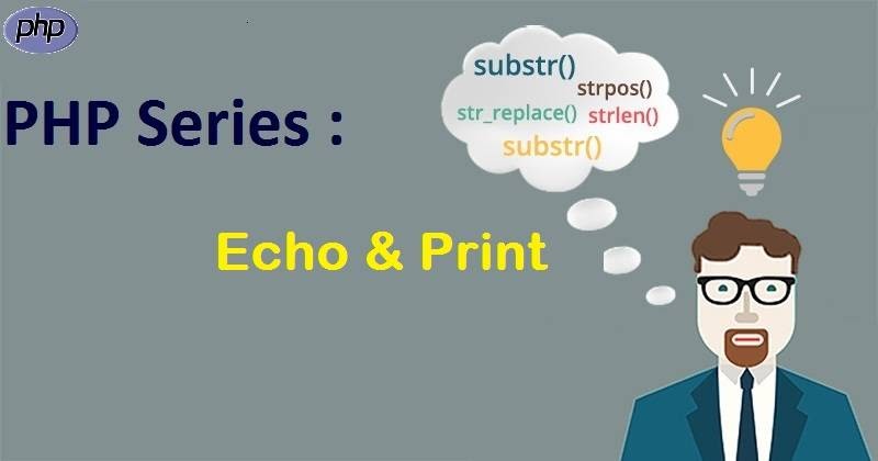 PHP Series : Echo dan Print Dalam PHP - Rumah IT