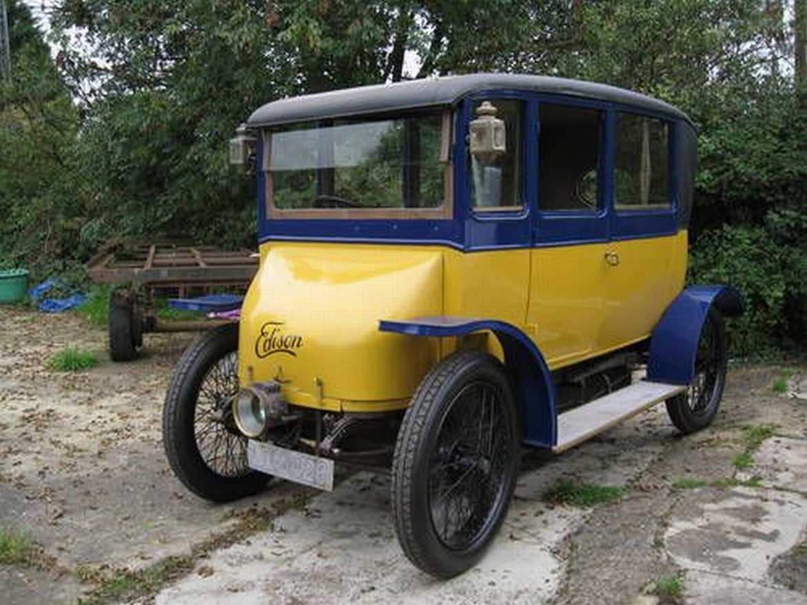 Las Fotos Mas Alucinantes: coche electrico de edison