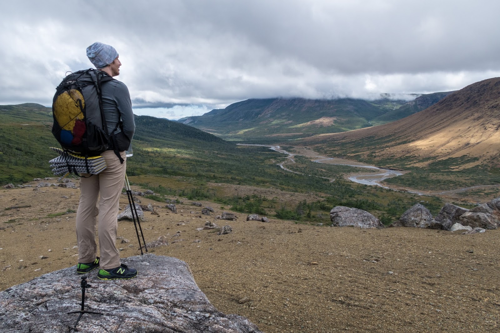 Eric's Hikes: IATNL UltramaTrex Day 1: Southern Lewis Hills Trailhead to Molly Ann Gulch