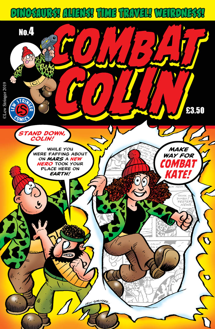 Lew Stringer Comics: Cover preview: COMBAT COLIN No.4