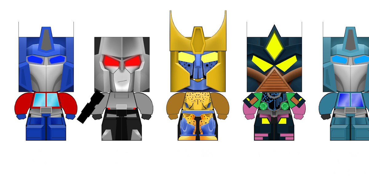 Paper Cybertronian: Paper-Cybertronian Wave #1 Released