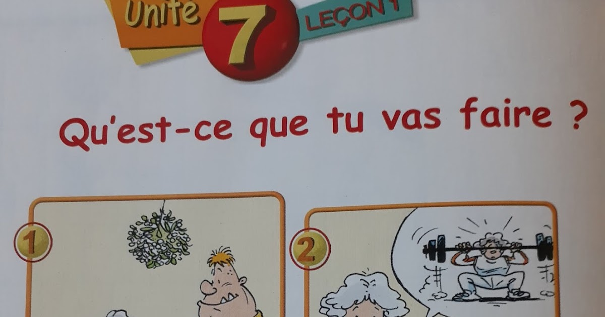 Escuelas Plurilingües Francés: Qu'est-ce que tu vas faire?