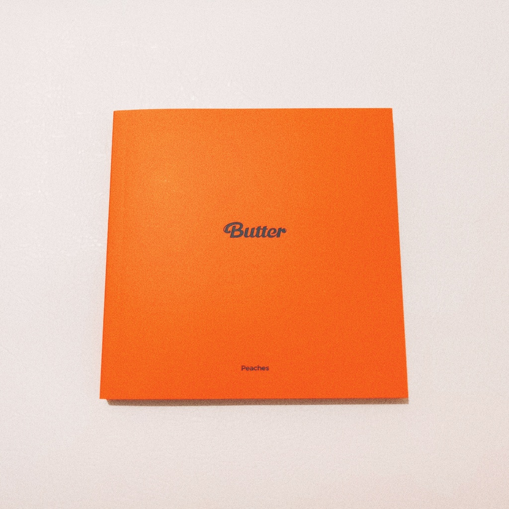 UNBOXING BTS BUTTER ALBUM PEACH EDITION. — Words of The Dreamer