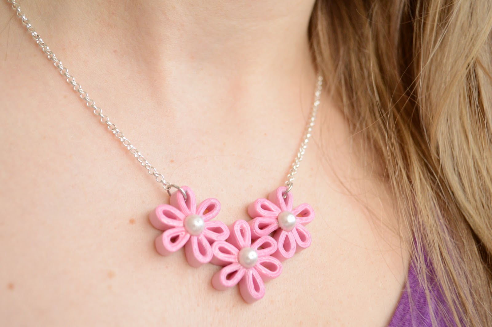 Cómo hacer un collar fácil y barato con papel