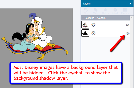 Capadia Designs: Disney Characters Print Then Cut with Cricut Explore ...