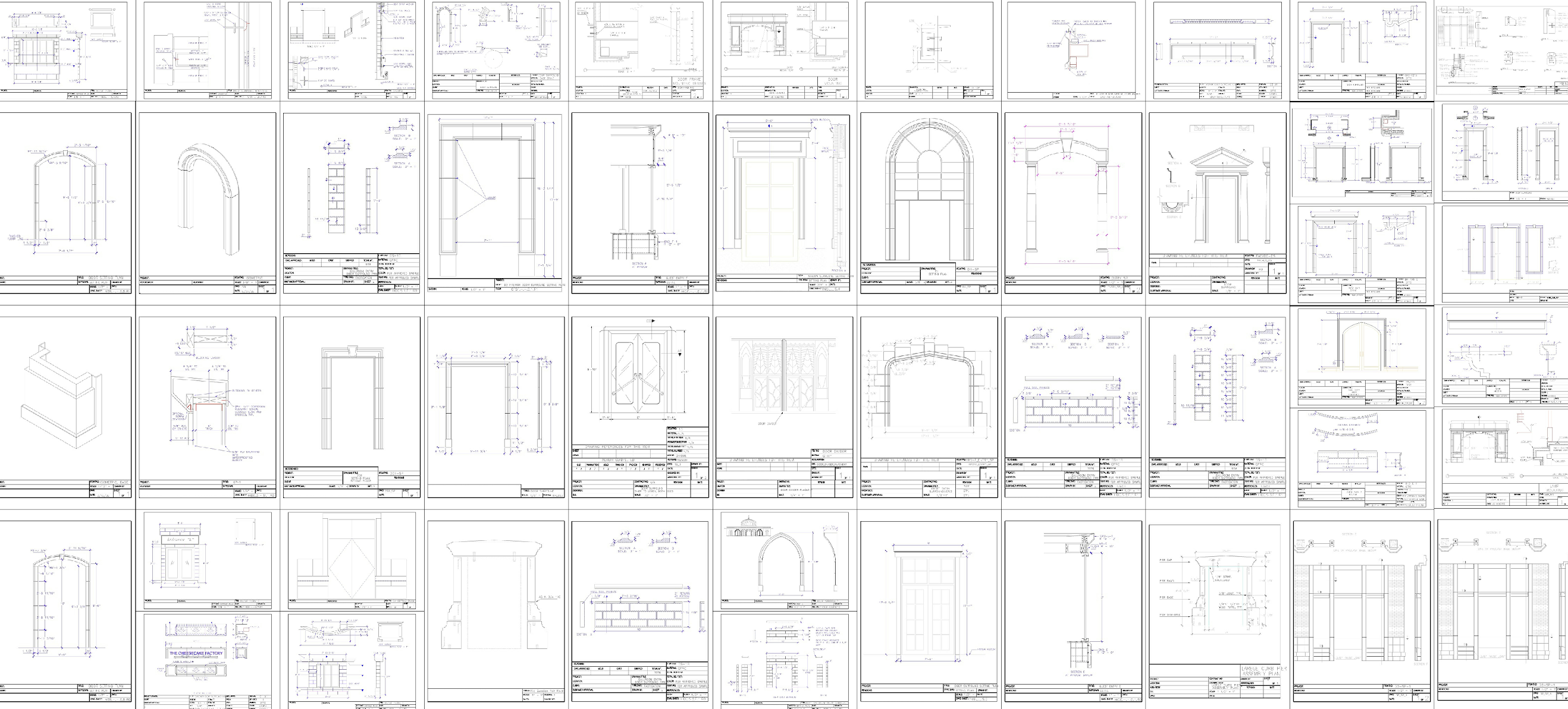 Door Surrounds [DWG,JPG]