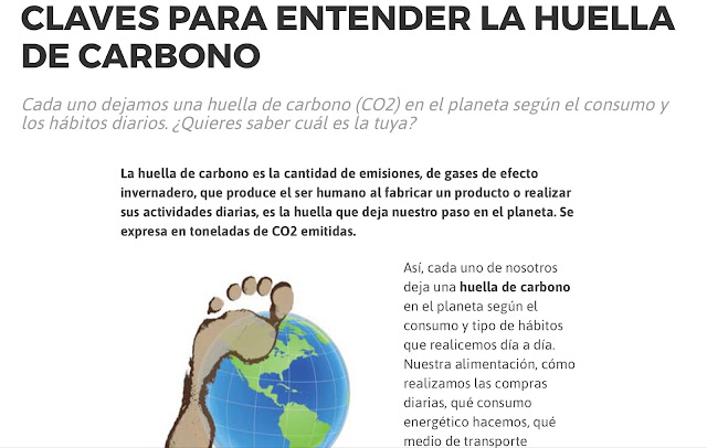 ecologia: .¿QUE ES LA HUELLA DE CARBONO?