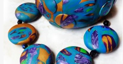 How to Add Weight to Polymer Clay Jewelry Using Low Grade Gemstones ...